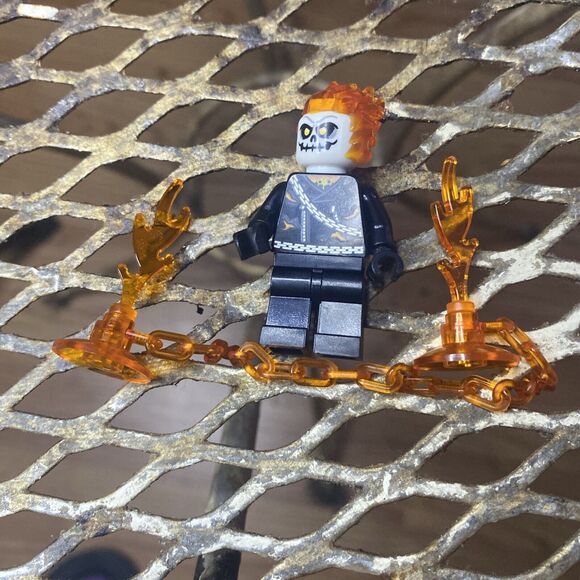 Lego | Toys | Lego Ghost Rider Minifigure 7658 Marvel Superheroes ...